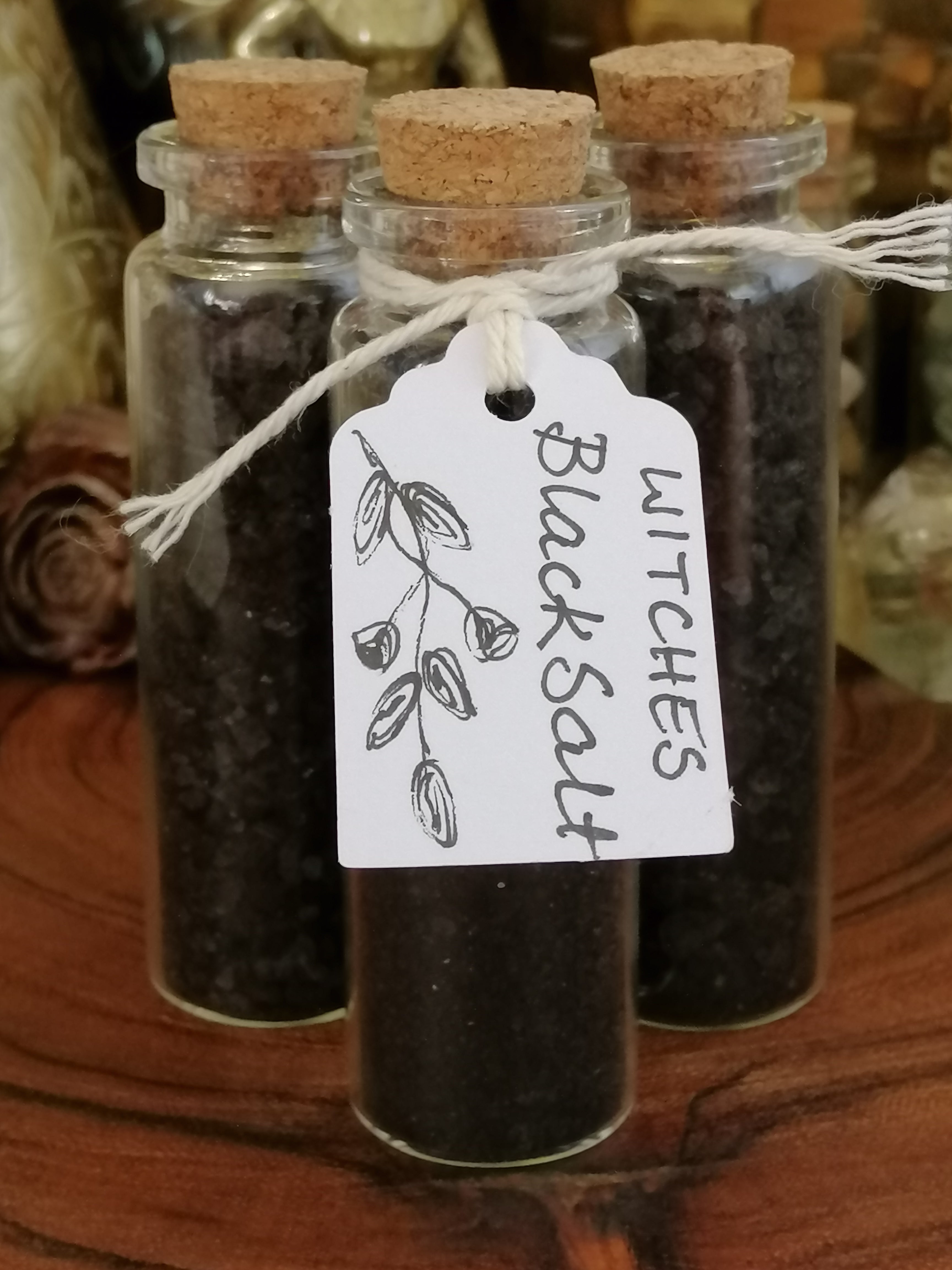Black Witches Salt – Verbena & Rosemary